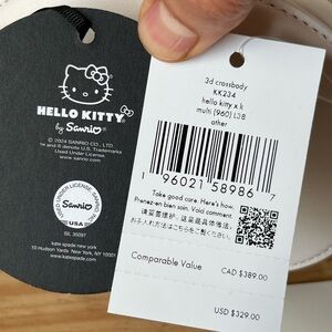 kate spade | Bags | Kate Spade Hello Kitty X Kate Spade New York 3d ...